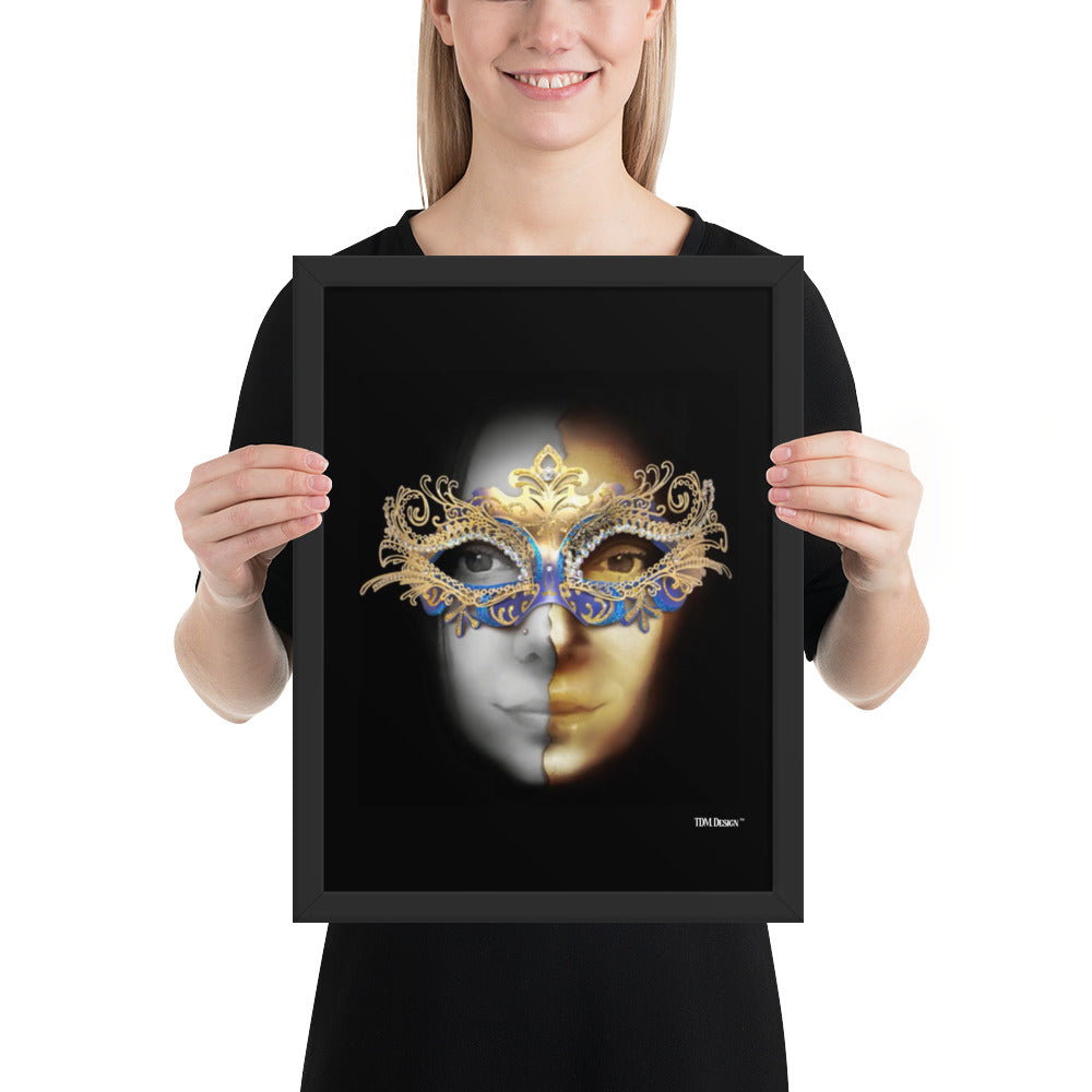 Masquerade - framed. – TDM Design